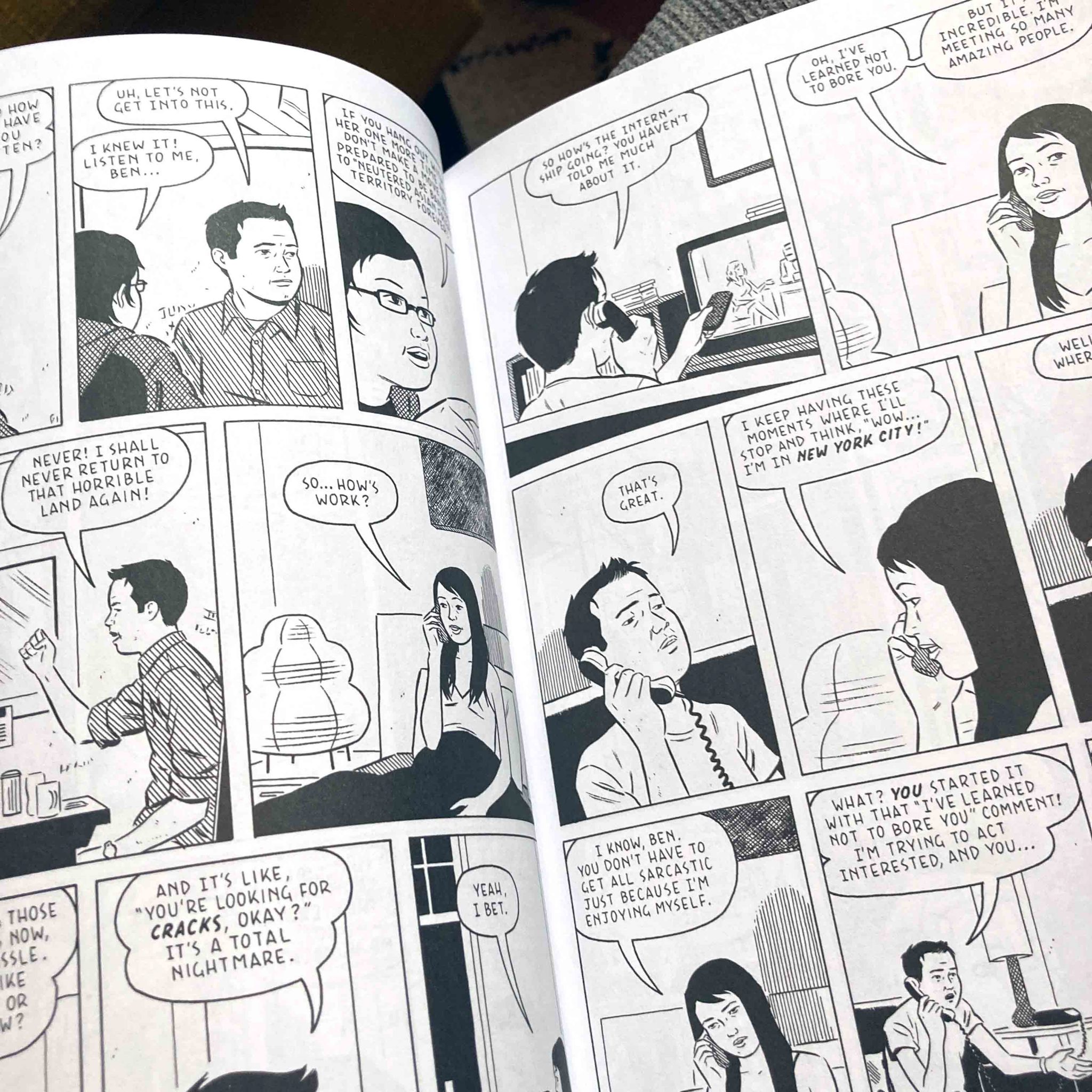 Graphic Novel: Shortcomings von Adrian Tomine! – My so-called Luck
